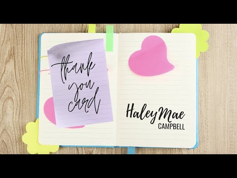 Haley Mae Campbell - Thank You Card Chords | ChordsWorld.com
